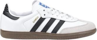 adidas Schwarzer Und Wei&szlig;er Ledersneaker - - Sport - Damen - Wei&szlig; - 37 1/3 EU