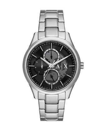 A|X Armani Exchange Multifunction - Armbanduhr aus Edelstahl in Silber