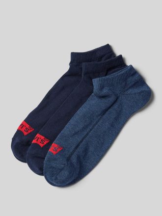 Levi's Socken mit Label-Detail Modell LOW CUT BATWING LOGO im 3er-Pack