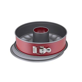 Original Kaiser Original Kaiser Classic Plus Springform 28 cm rund mit Flach- und Rohrboden, 2 B&ouml;den, runde Backform 28 cm Springform, auslaufsicher, antihaftbeschich