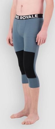 Mons Royale Olympus Merino 3/4 Legging Funktionshose black