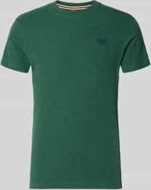 Superdry Regular Fit T-Shirt mit Logo-Stitching