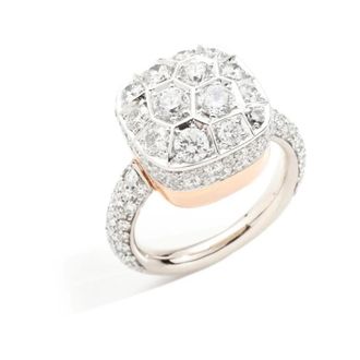 POMELLATO Nudo Ring - - Accessories - Damen - Grau - 51 MM