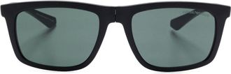 Emporio Armani Clip-On-Brille - Schwarz
