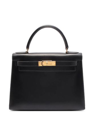 Hermès sac à main Kelly 28 (1993) - Noir