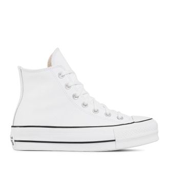 Converse Sneakers aus Stoff Converse Chuck Taylor All Star Lift Clean Hi 561676C Wei&szlig;