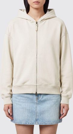 Brunello Cucinelli Kapuzenjacke mit Rei&szlig;verschluss aus reiner Baumwolle mit Eingrifftaschen