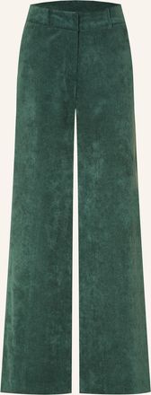Darling Harbour Darling Harbour Marlenehose Aus Cord gruen