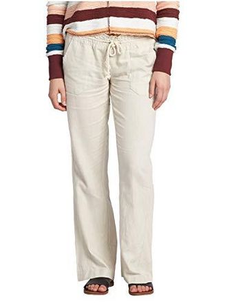 Roxy Hose Oceanside Pants J Ndpt-Pantaloni Donna opaco Stone X-Small