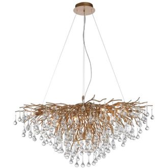 Paul Neuhaus Lustre unique Icicle laiton antique - 2192-11