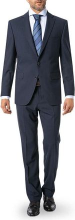 Digel Herren Anzug blau Schurwolle