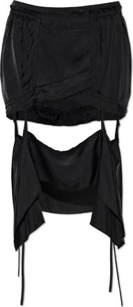 Charlotte Knowles Knwls - Beth Skirt - Femme - Jupes - Noir - Taille: 34 FR