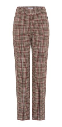 Raphaela by Brax Style LILLYTH Flared Damen Marlenehose Slim Fit, Marone,38W / 32L