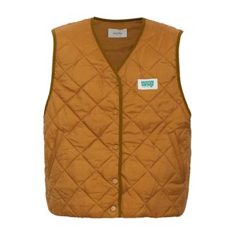 American Vintage Femme, Vestes, Brun, Taille: 36/38 FR Yupibam Vest