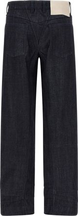 Jil Sander High-Waisted Denim Jeans - Black