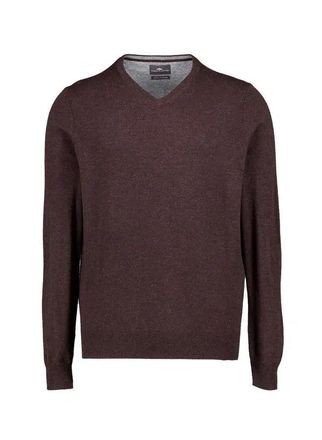 Fynch-Hatton Fynch-Hatton Herren Pullover braun unifarben