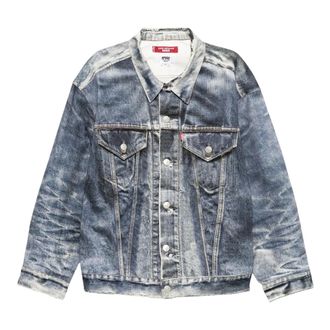 Junya Watanabe Homme, Vestes, Bleu, Taille: M Denim Jacket