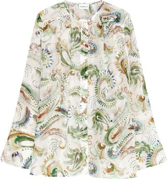 Marella Femme, Blouses et Chemises, Multicolore, Taille: 38 FR Mlldisco Blouse