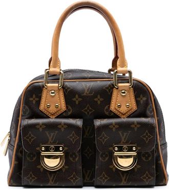 Louis Vuitton sac à main Monogram Manhattan PM (2003-2013) - Marron