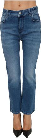 Marella Femme, Jeans, Bleu, Taille: 44 FR Pantalone in denim
