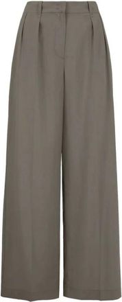Bomboogie Femme, Pantalons, Gris, Taille: 38 FR Wide Pantalons