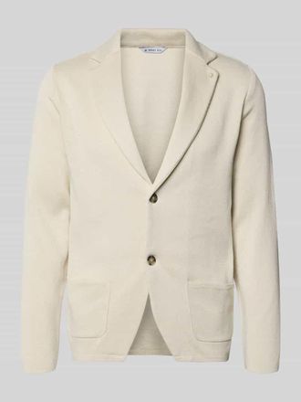 Manuel Ritz Slim Fit 2-Knopf-Sakko mit Reverskragen