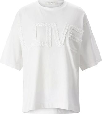 Lareida Femme, Tops, Blanc, Taille: 36 FR T-Chemises