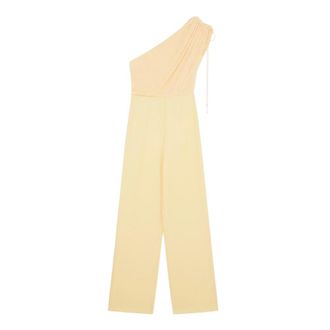 Patrizia Pepe Femme, Combinaisons et Ensembles, Jaune, Taille: 42 FR Salopette Clarity