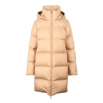 Tommy Hilfiger Femme, Manteaux, Beige, Taille: 38 FR Doudoune longue avec fermeture &eacute;clair