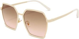 Generic Lunettes De Soleil Femme, Monture M&eacute;tallique Large, Style Streetwear, For Hommes, Id&eacute;ales For Les Activit&eacute;s De Plein Air, Les D&eacute;placements, Le Sport E