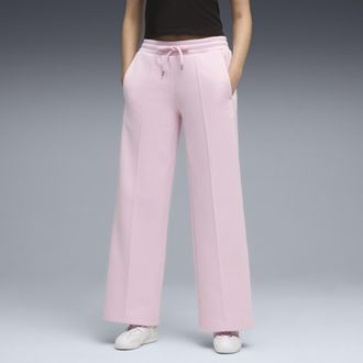 Puma Pantalon de surv&ecirc;tement T7 Femme, V&ecirc;tements, Rose, XL