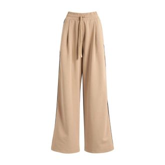 Max Mara Femme, Pantalons, Beige, Taille: 40 FR Wkdperdoni Wide Pantalons