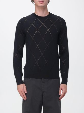 Dries Van Noten Pull ajour&eacute; slim fit en laine &agrave; col rond