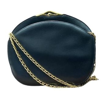 Cartier Sac bandouli&egrave;re en cuir ligne Saphir Pre-owned - Femme - Pre-owned - Noir - Taille: ONE Size
