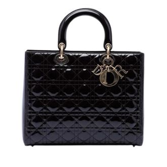 Dior Pre-owned Lady Dior - - Pre-owned - Damen - Schwarzk - ONE SIZE
