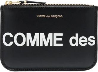 Comme Des Gar&ccedil;ons Femme, Accessoires, Noir, Taille: ONE Size Huge Logo Wallet