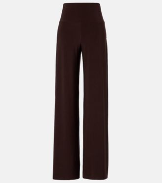 Norma Kamali Pantalon ample &agrave; taille haute