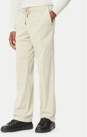Karl Lagerfeld Stoffhose 265358 564827 Beige Regular Fit