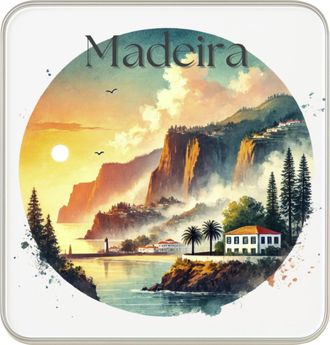 Generic Madeira, Portugal K&uuml;hlschrankmagnet, Reise-Souvenir, Sammlerst&uuml;ck, Geschenk