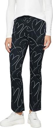 s.Oliver BLACK LABEL 2162098 Pantalons, Bleu Marine, 44 Femmes