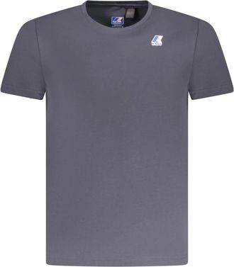 K-Way Homme, Tops, Bleu, Taille: S T-shirt &agrave; manches courtes