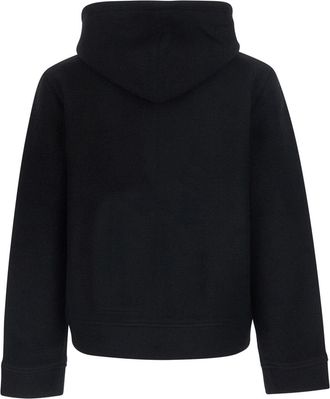 Emporio Armani Mens Felted Wool Jacket Black Coat