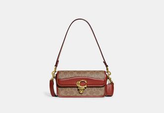Coach Studio Tasche 20 aus Signature-Canvas