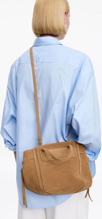 Arket Tragetasche Aus Leder -Braun