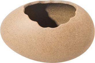 BESPORTBLE Eierschalen-Geschirrvase Keramik-Blumenvase Vase Terrakotta-Vase Garten-Blumentöpfe Servierschüssel Trifle-Schüssel Eierschalenförmige Dessertschüssel