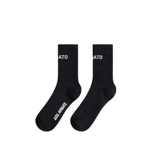 Axel Arigato unisex, Sous-v&ecirc;tements, Noir, Taille: M Chaussettes Tube Logo