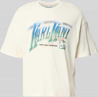 Karl Kani T-Shirt mit Label-Print Modell Sport Gradient