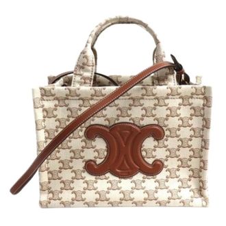 Celine Pre-owned Sac bandouli&egrave;re vintage en toile - Femme - Pre-owned - Beige - Taille: ONE Size