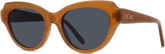 Loewe Femme, Accessoires, Brun, Taille: ONE Size Slim Lw40178I Lunettes de soleil