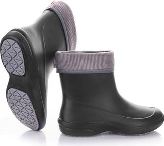 Lemigo Femmes Chaussures de travail légères antidérapantes en caoutchouc Avec doublure et semelles supplémentaires 36-41 UE (Noir, Système Taille Chaussures 